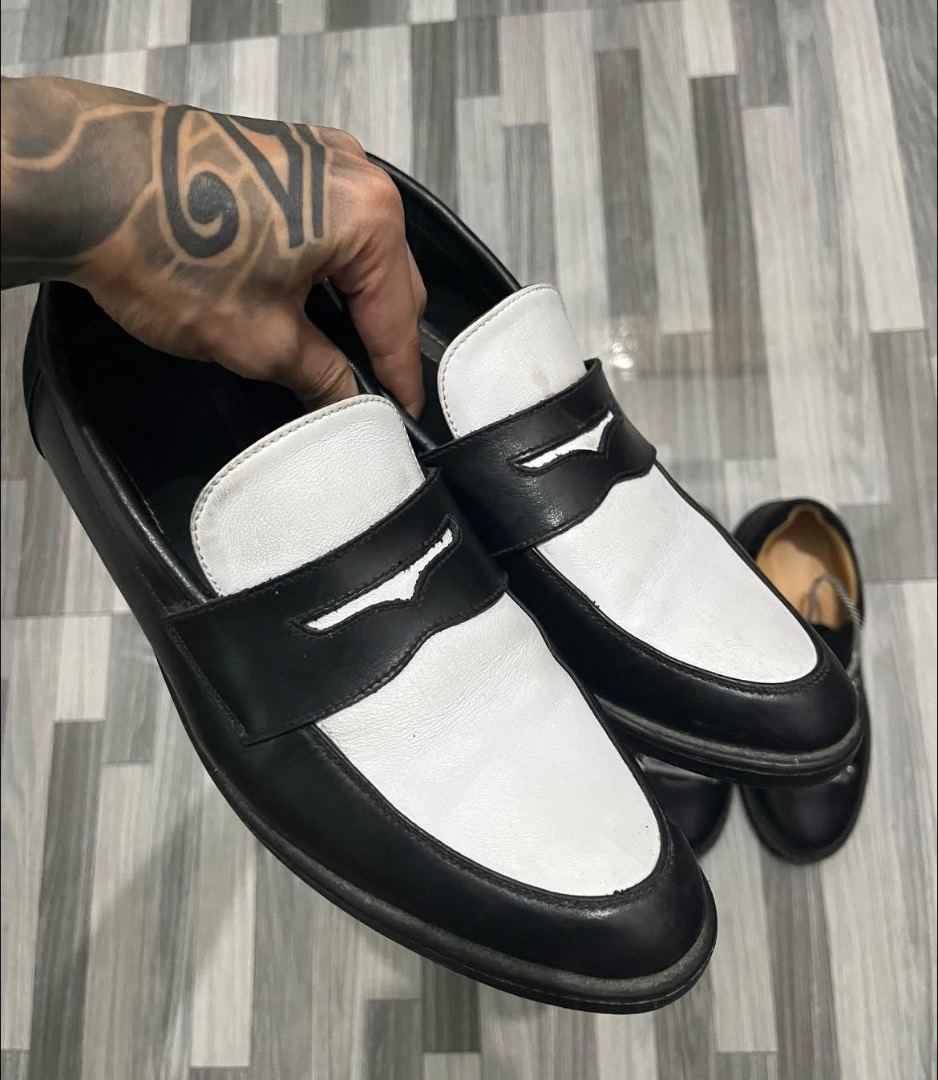 two toned penny loafers duke and dexter alternative, Men's Fashion ...