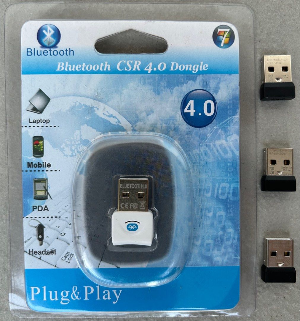 USB dongle receivers connect multiple Logitech wireless devices (like ...