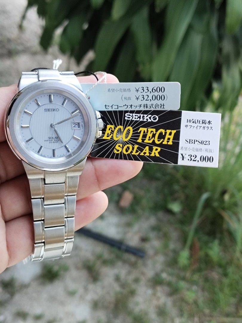 Vintage Seiko Solar V145-0F00 e24, Men's Fashion, Watches & Accessories ...