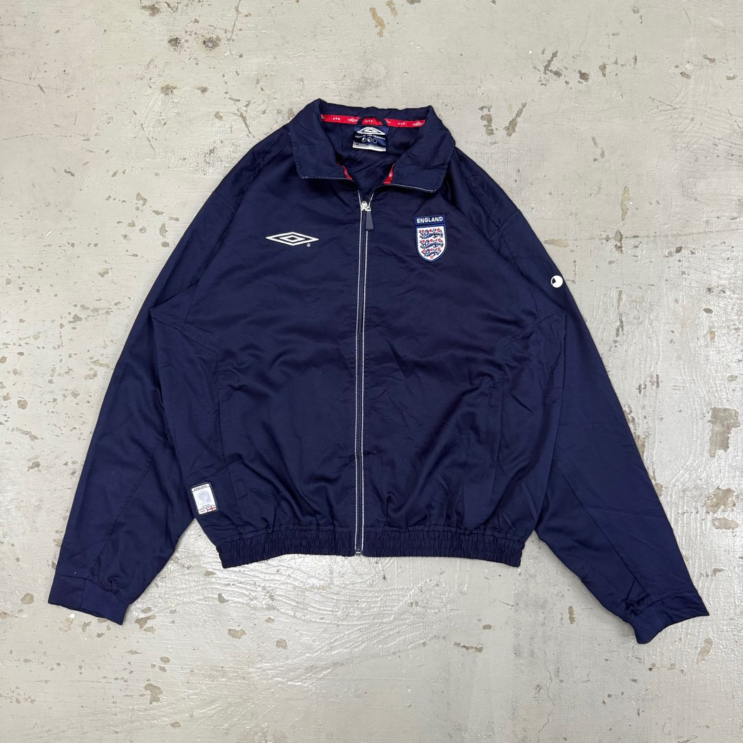 Vintage Umbro England Track Top Jacket, Men's Fashion, Coats, Jackets ...