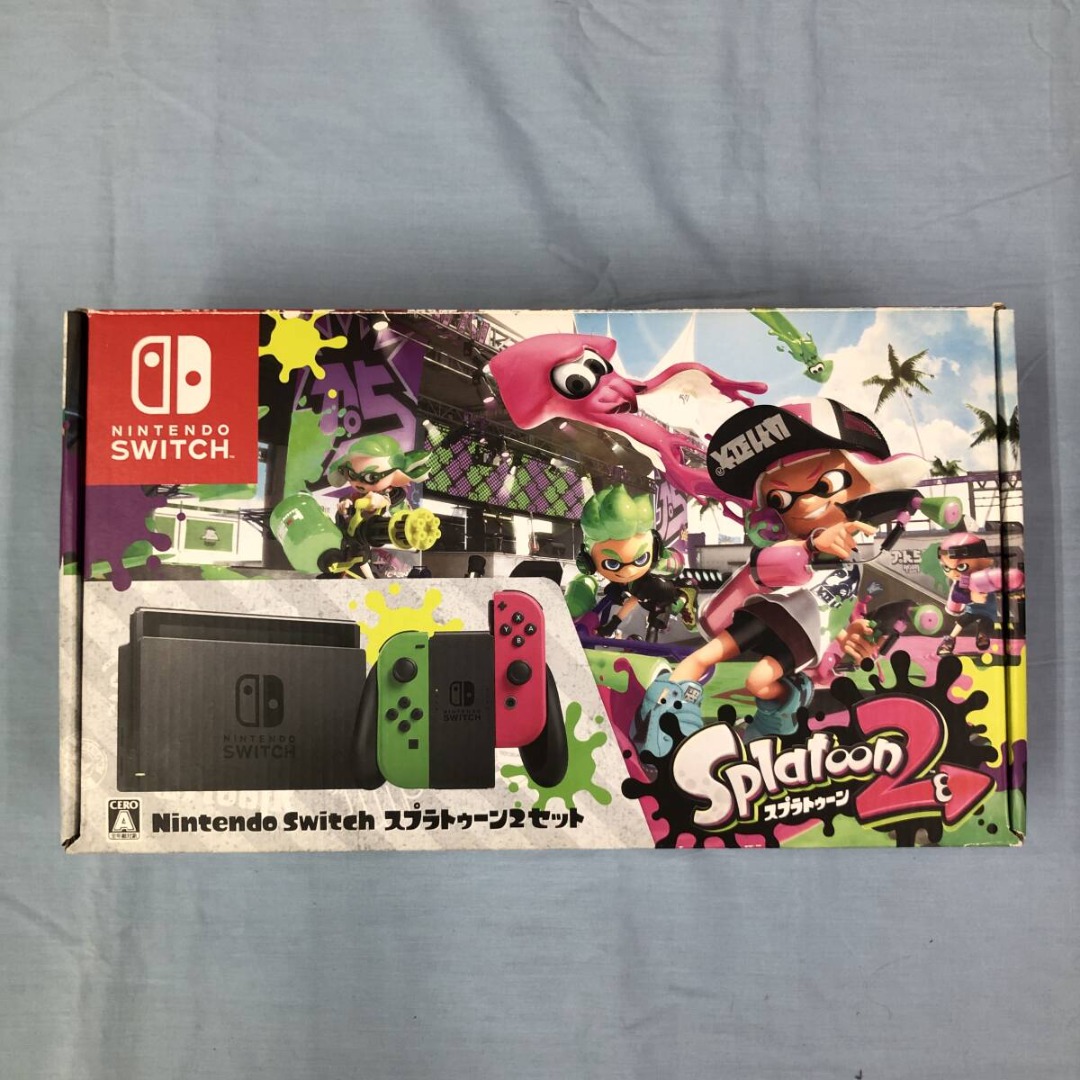 Working Nintendo Switch Splatoon 2 Console (No Software), Video Gaming ...