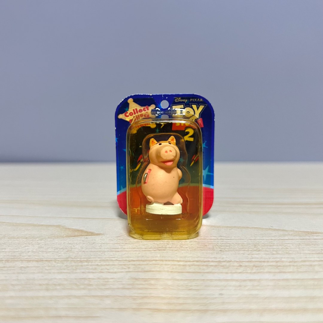 Yujin Disney Pixar Toy Story 2 Mini Blister Collection Hamm Mini Figure ...