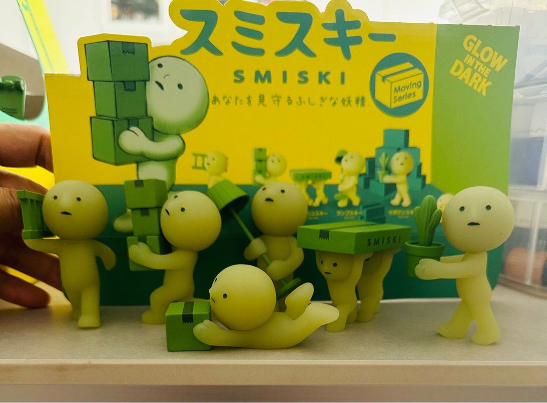 $90 for full set of 6 Smiski - Moving series, Hobbies & Toys, Toys ...