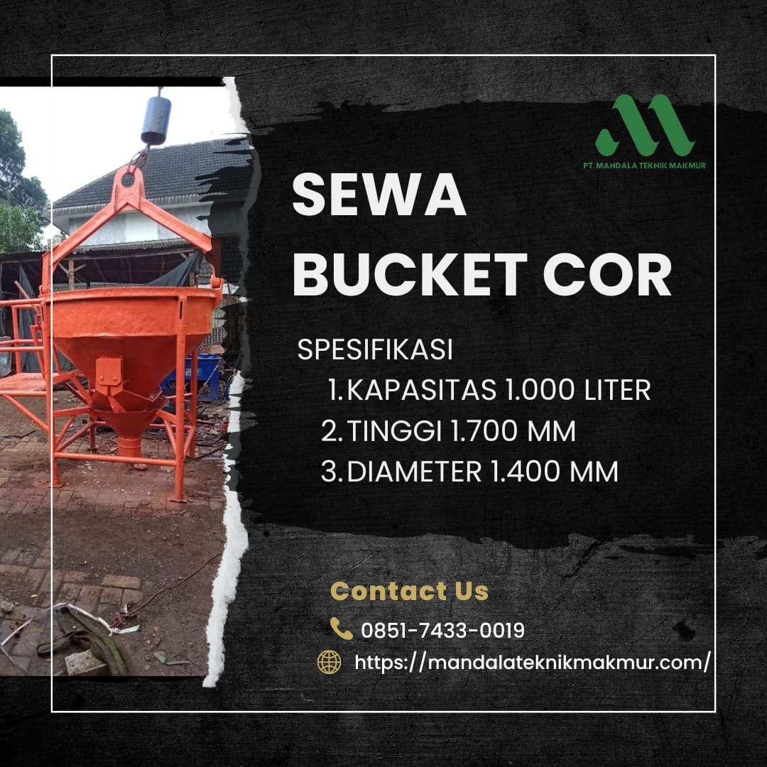 🚧 Sewa Bucket Cor Kapasitas 1000 Liter – Siap Kirim ke Magelang ...