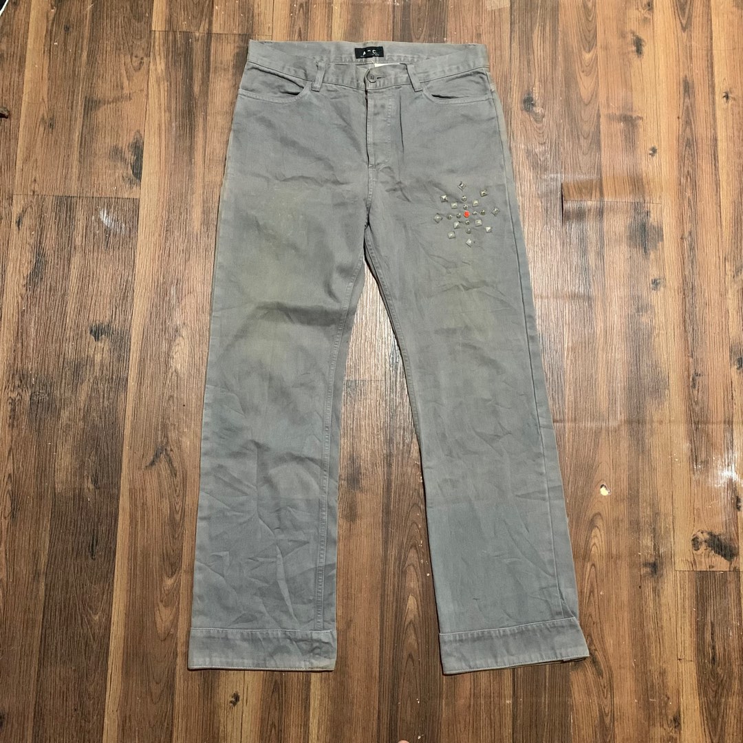 APC x Japanese Handmade Rework Pants, Men's Fashion, Bottoms, Trousers ...