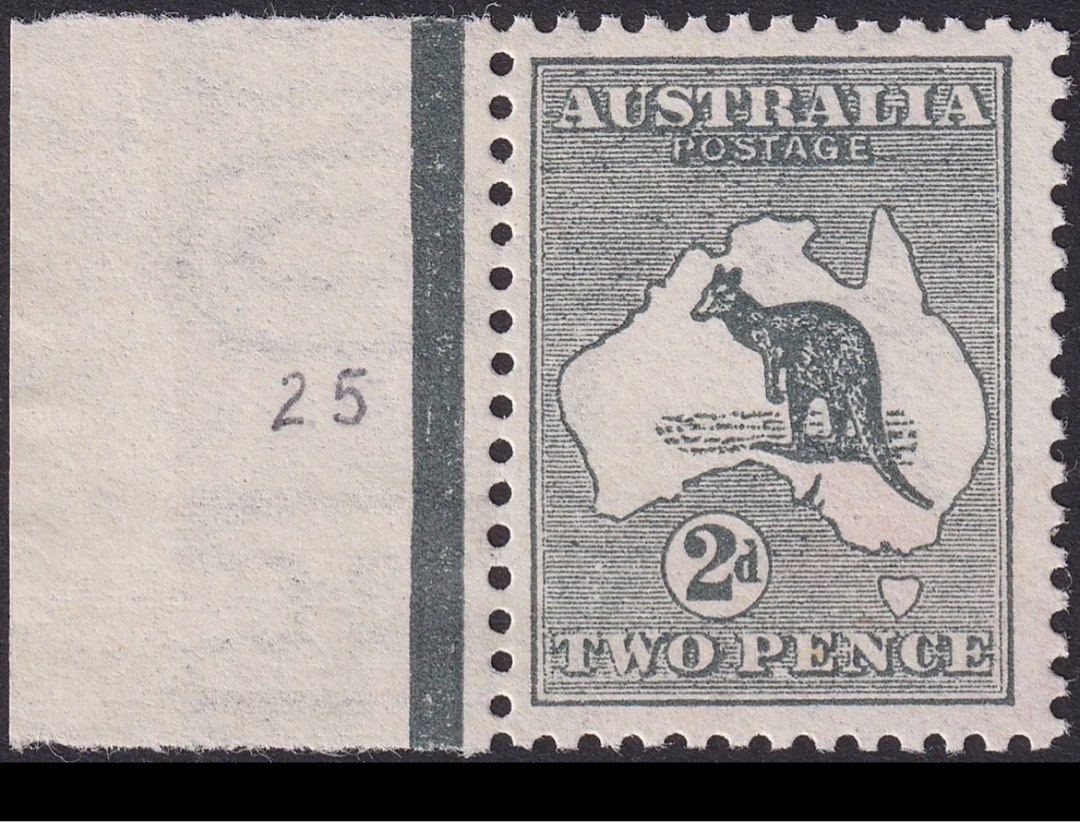 Australia 2d Two Pence Stamp MVLH #L*, Hobbies & Toys, Memorabilia ...