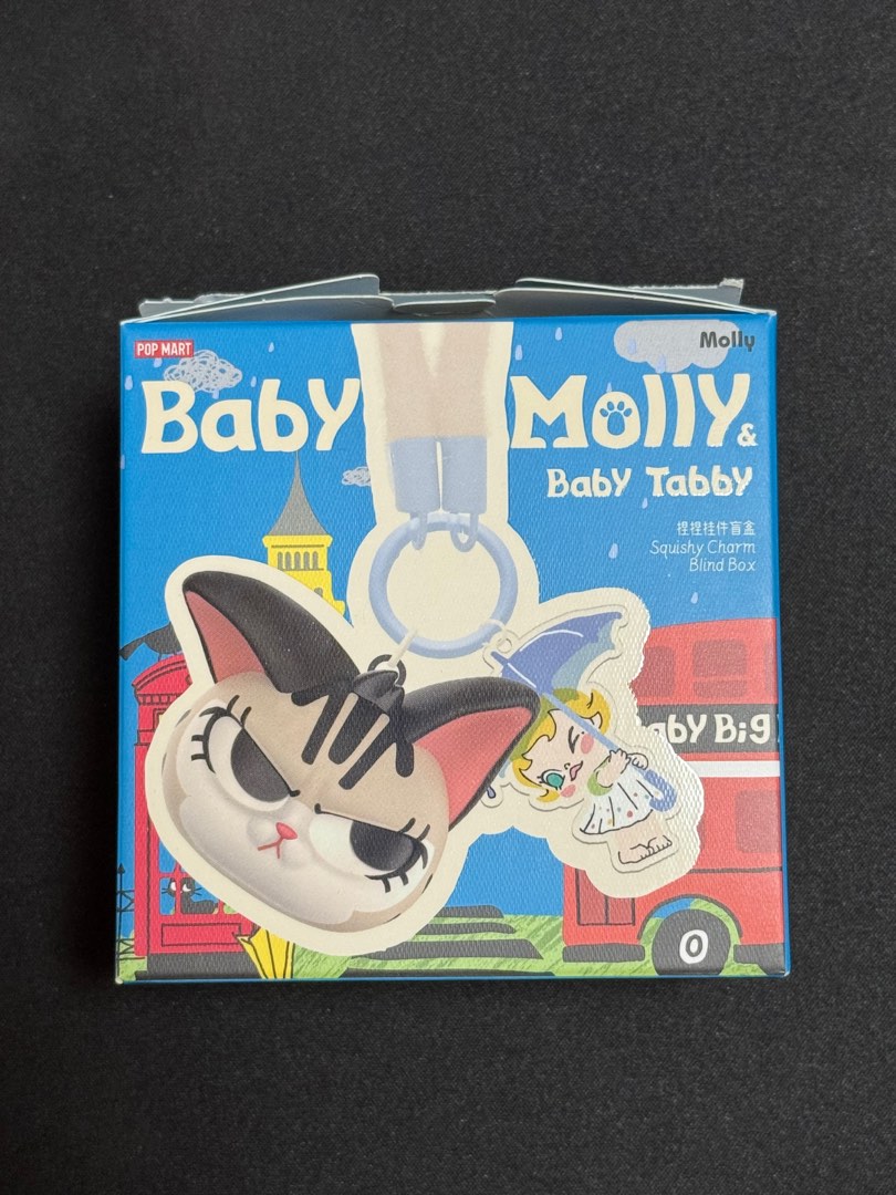 Baby Molly & Baby Tabby Squishy Charm Blind Box (Milk Lover), Hobbies ...
