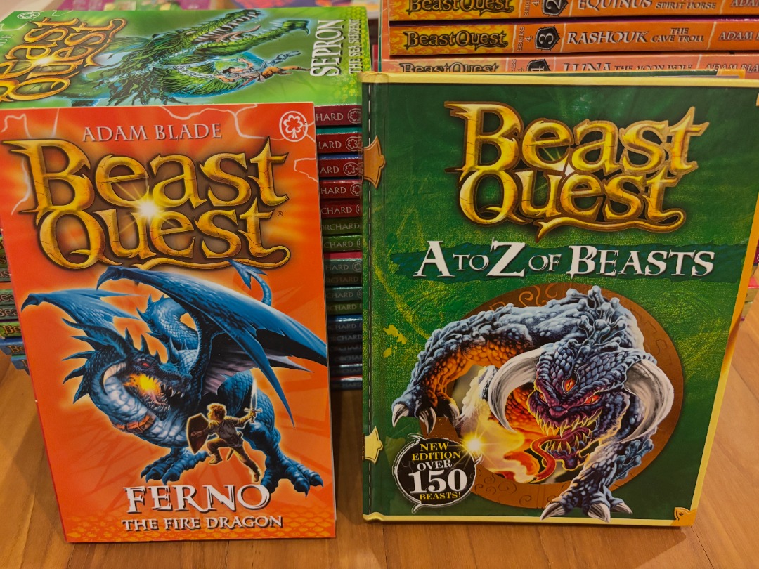 Beast Quest Series 1-6 (Volumes 1-6 of each series), Hobbies & Toys ...