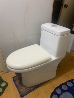 Pozzi Two Piece Watercloset toilet set, Furniture & Home Living ...
