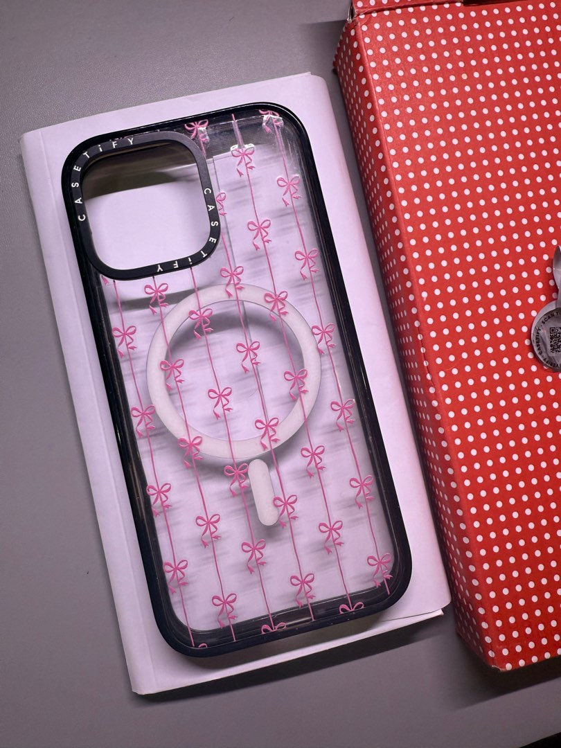 Casetify Ballet Stripes for iPhone 16 Pro Max (Clear), Mobile Phones & Gadgets, Mobile & Gadget ...