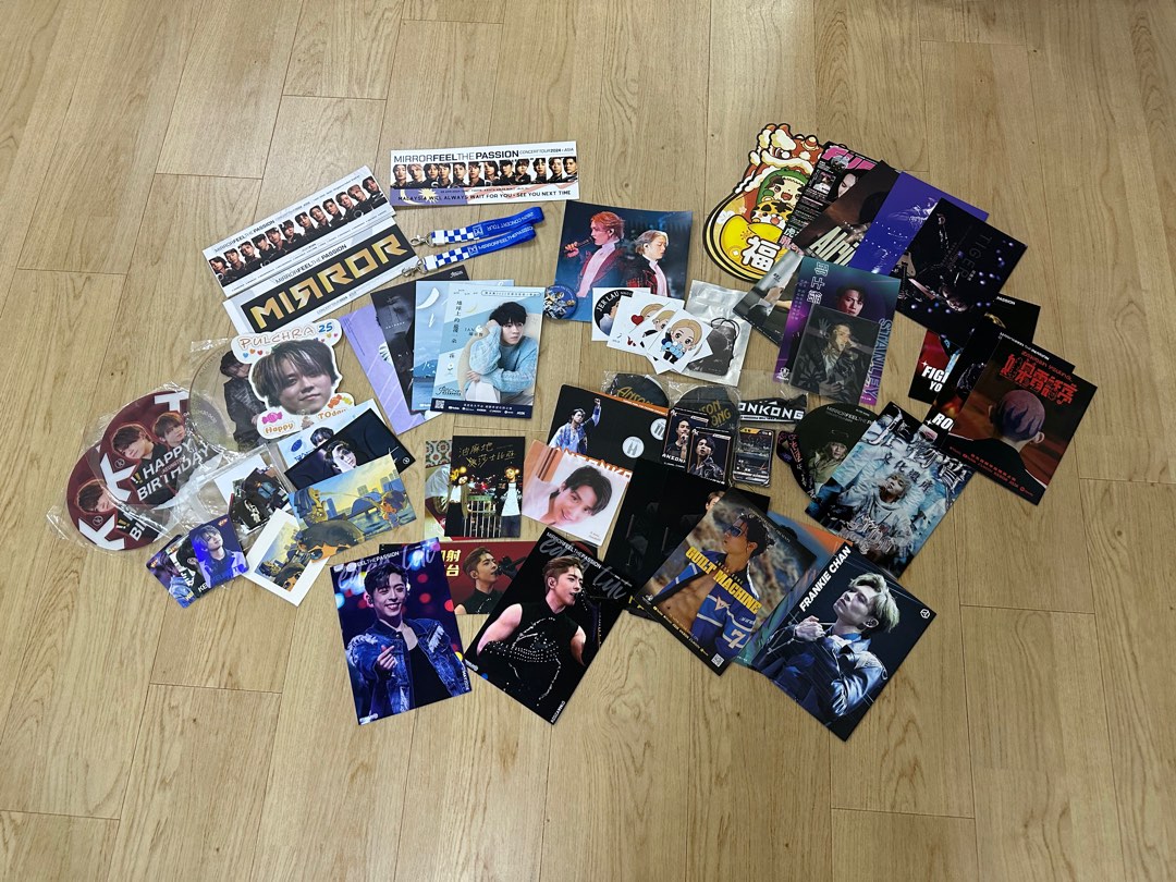 [GIVEAWAY] MIRROR Fan Made Items 應援物品 物料 (Frankie Chan / Alton Wong ...
