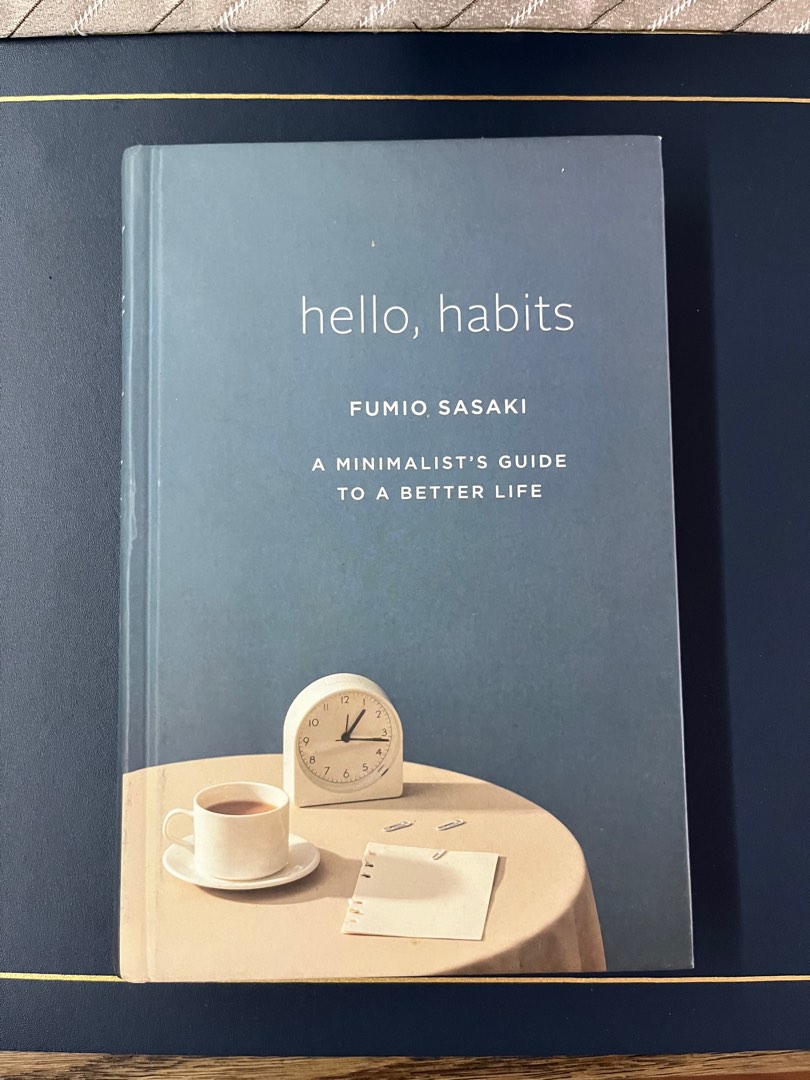 (GS) Hello, Habits by Fumio Sasaki, Hobbies & Toys, Books & Magazines ...