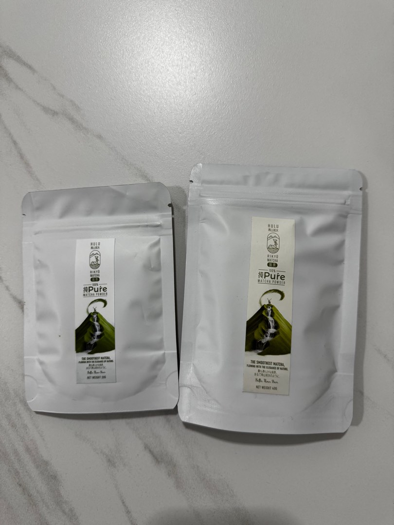 Hulu Rikyu Matcha Pure Matcha Powder, Food & Drinks, Beverages on Carousell