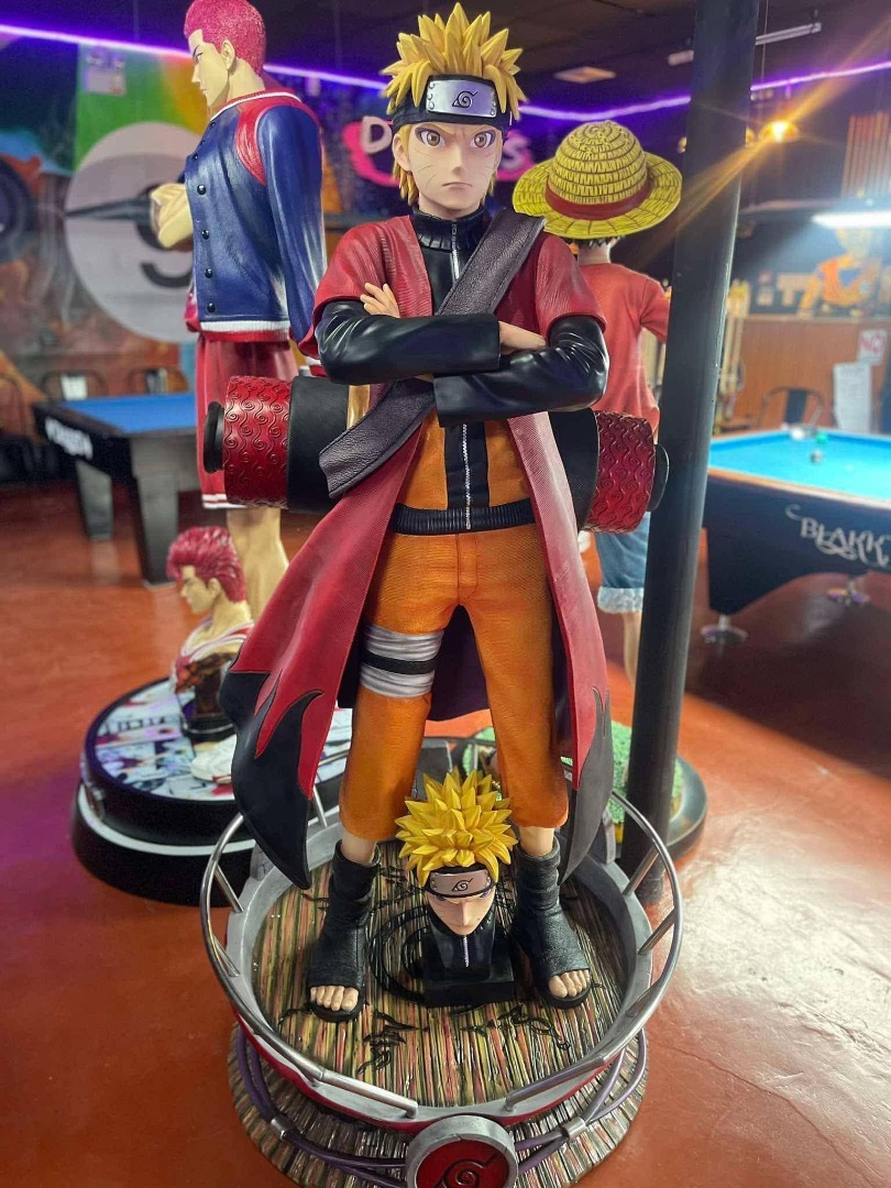 HUMAN SIZE ACTION FIGURES (Naruto Uzumaki), Video Gaming, Gaming ...