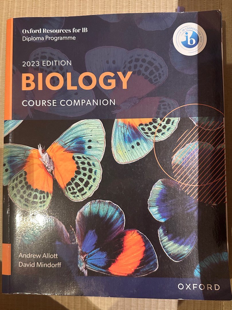IB biology textbook (new 2023 syllabus), 興趣及遊戲, 書本 & 文具, 補充練習 - Carousell