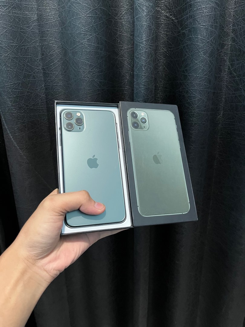 Iphone 11 promax 256gb inter all provider SEMUA KARTU, Telepon Seluler & Tablet, iPhone, iPhone ...