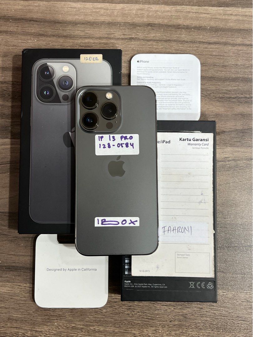 Iphone 13 Pro 128 Gb Graphite Ibox, Telepon Seluler & Tablet, iPhone ...