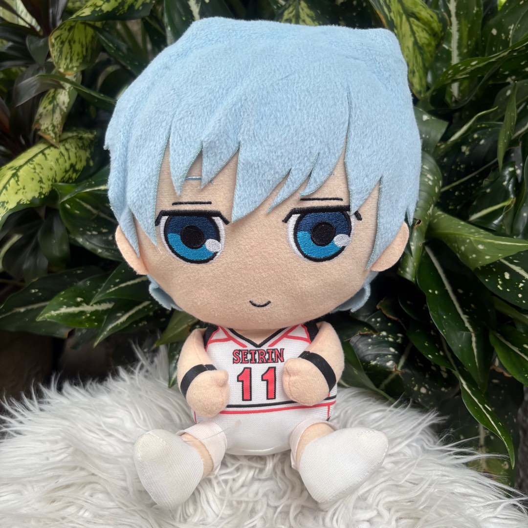 KUROKO NO BASKET Seirin 11 TETSUYA KUROKO Plush Doll, Hobbies & Toys ...