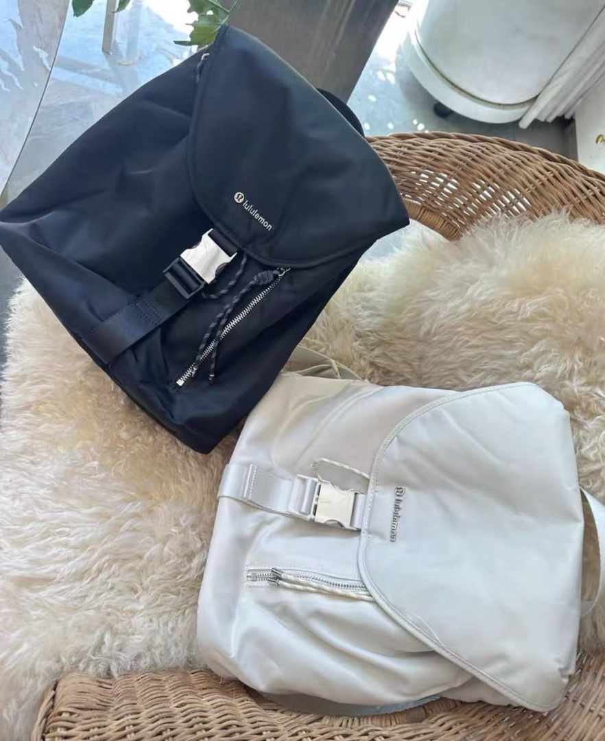 Lululemon Drawstring Bucket Backpack Five Colors 031, Men's Fashion ...
