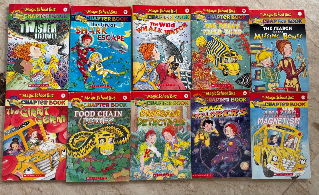Magic School Bus Chapter Books, Hobbies & Toys, Books & Magazines ...