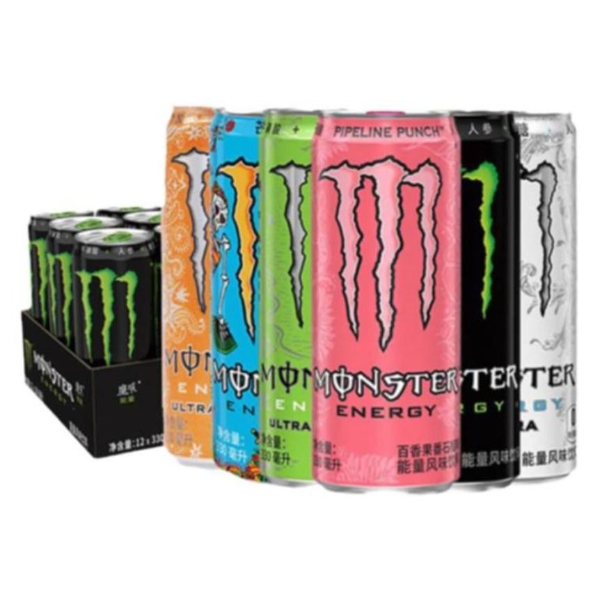 Monster Energy Drink Ultra Sunrise (Zero Sugar) - 330 ml, Food & Drinks ...