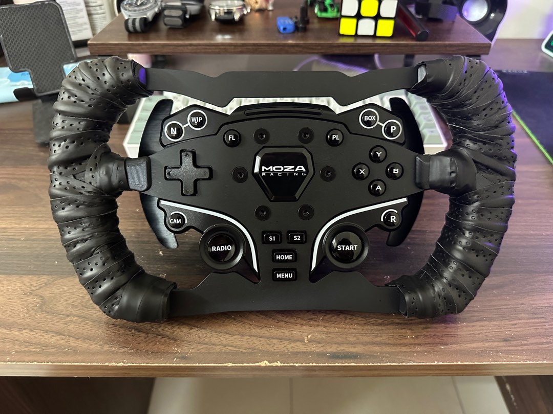 Moza ES Wheel Formula F1 Wheel Mod for R3/R5, Video Gaming, Gaming ...