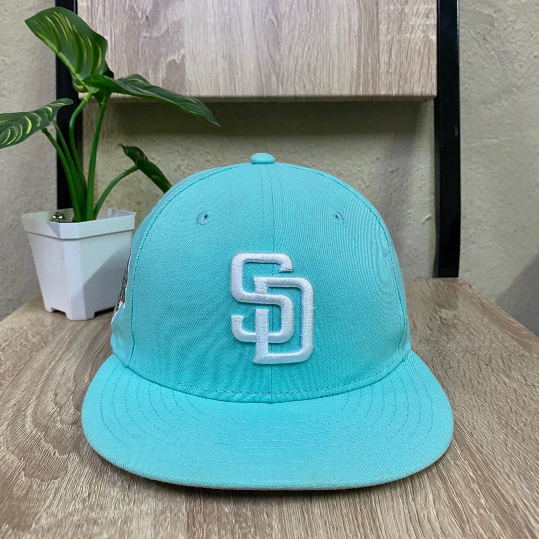 New ERA Cap 59Fifty San Diego Padres Turquoise Side Patch ALL STAR GAME ...
