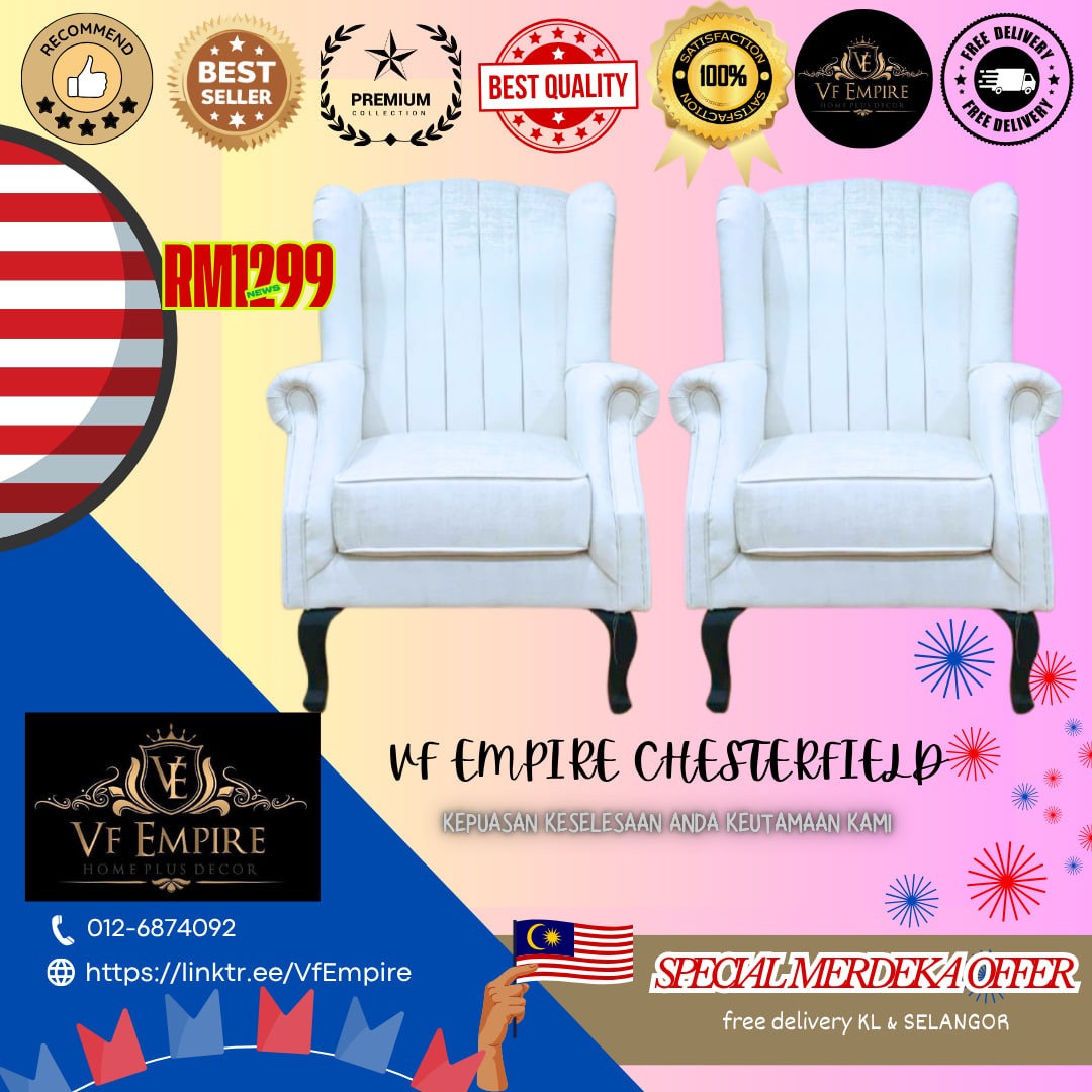 OFFER MERDEKA SALE 2025, Furniture & Home Living, Furniture, Chairs on ...