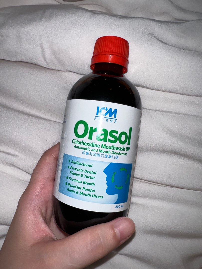 Orasol Chlorhexidine Mouthwash 200ml, Beauty & Personal Care, Oral Care ...