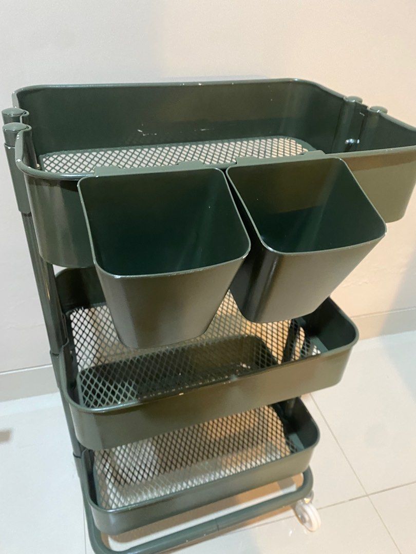 [PRELOVED] IKEA RÅSKOG trolley cocok untuk nursery, dapur, playroom dll ...