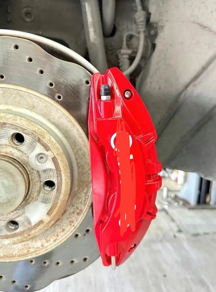(Pre-Order) Car Tyre Brake Caliper Cap Multiple Colors & Sticker Design ...