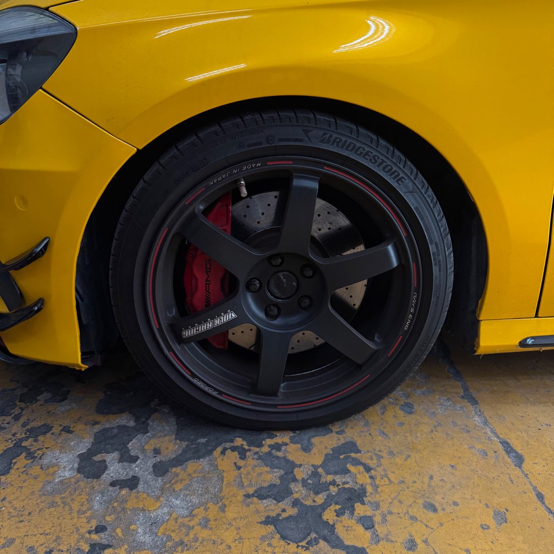 Rays TE37 original Japan spec VOLKS Racing, Car Accessories, Tyres ...