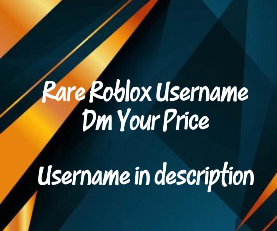 Roblox Rare Username Name In Desc, Video Gaming, Gaming Accessories, In ...