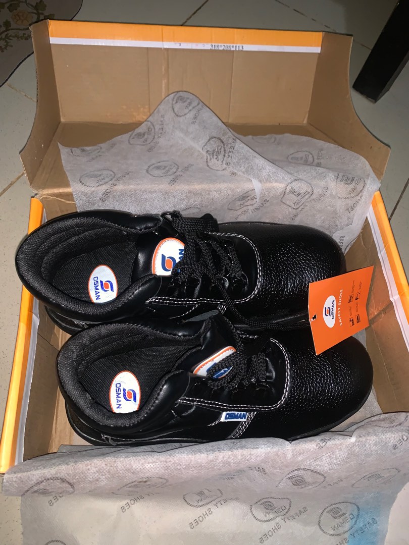 Sepatu Safety uk 40 - unisex, Fesyen Pria, Sepatu , Sepatu Boot di ...