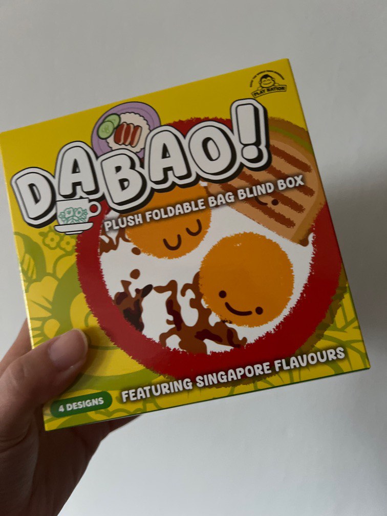 SG60 Playnation Dabao Plush Foldable Bag, Hobbies & Toys, Toys & Games ...