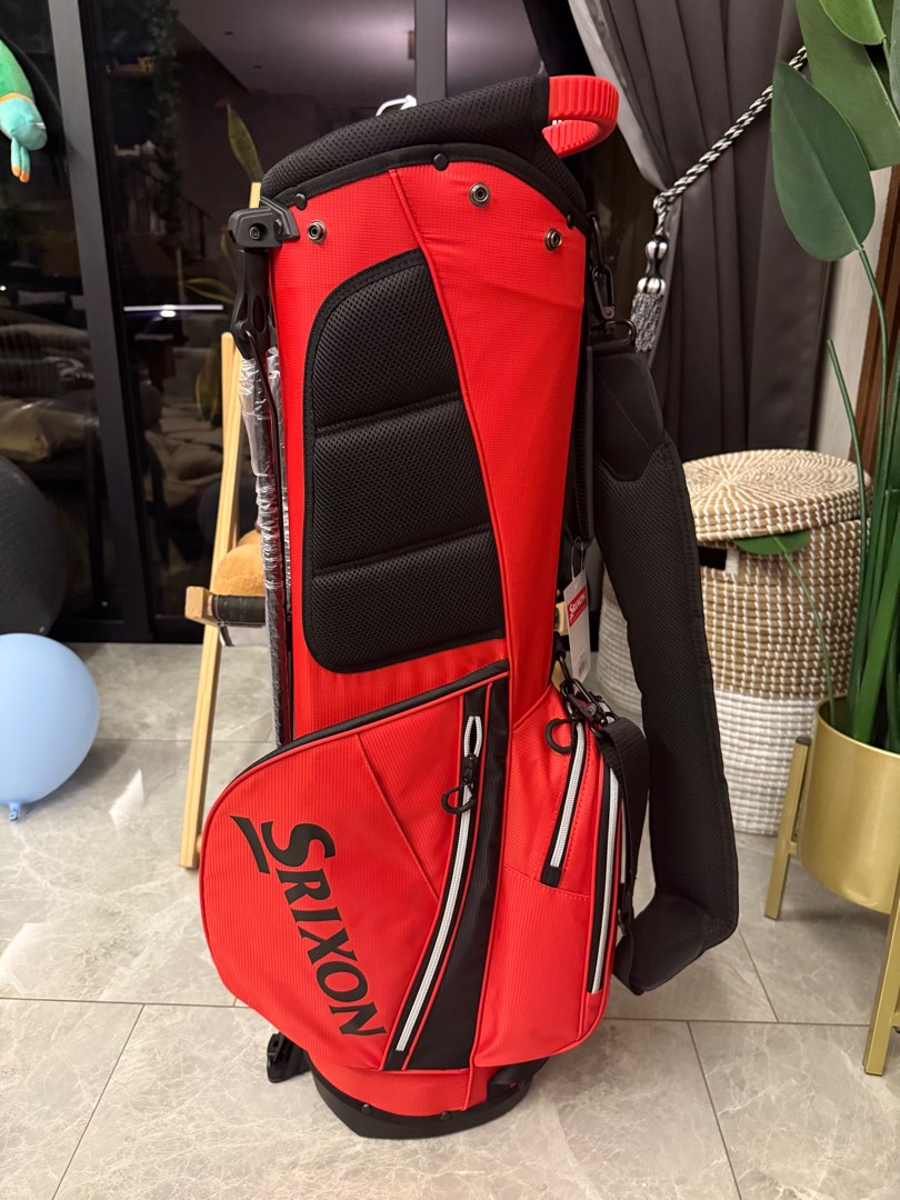 Srixon SRX Stand Bag - Red/Black, Sports Equipment, Sports & Games ...