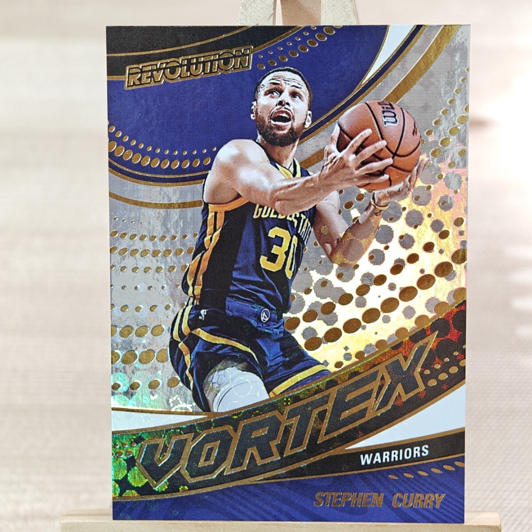 Stephen Curry 2024-25 Panini Revolution Vortex Stephen Curry Golden ...