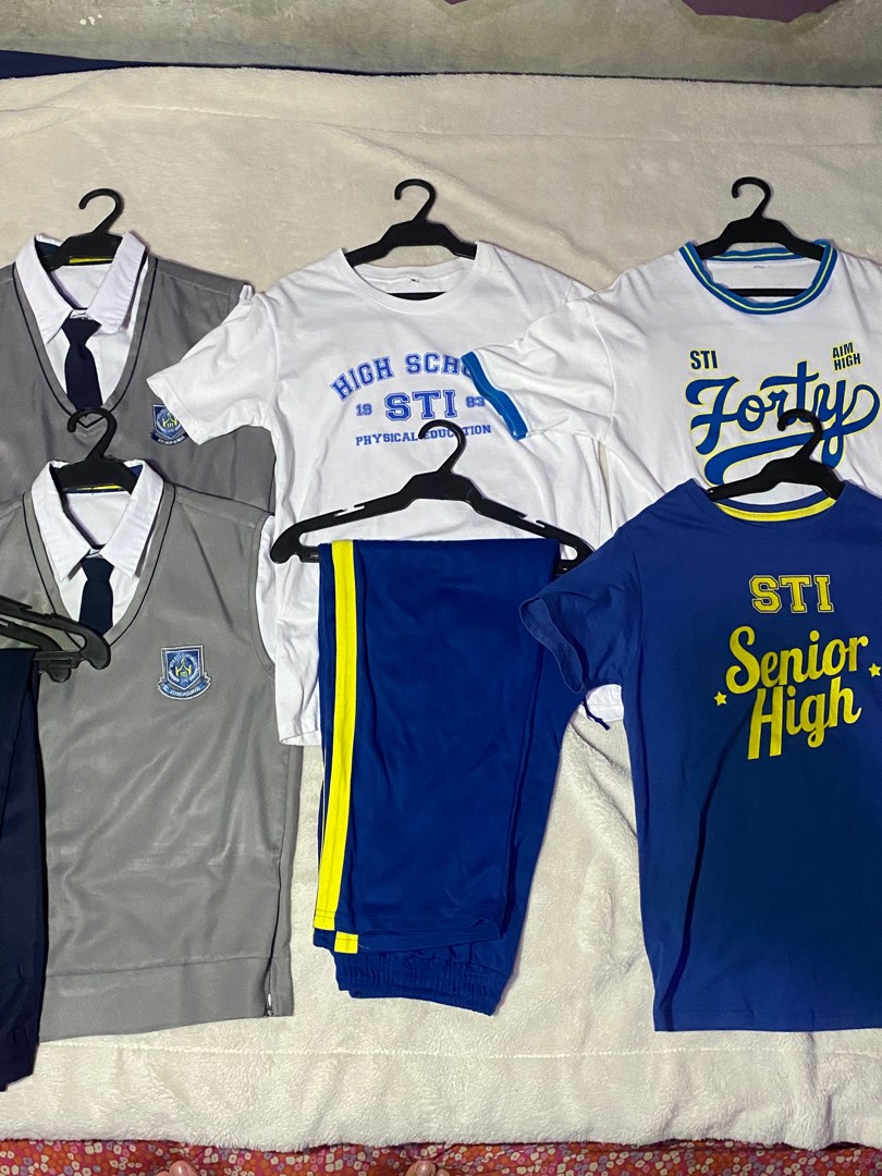 STI Uniform Full Set, Men's Fashion, Tops & Sets, Tshirts & Polo Shirts ...