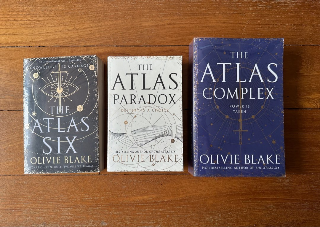 The Atlas Six Series by Olivie Blake - Complete Set booktok books ...