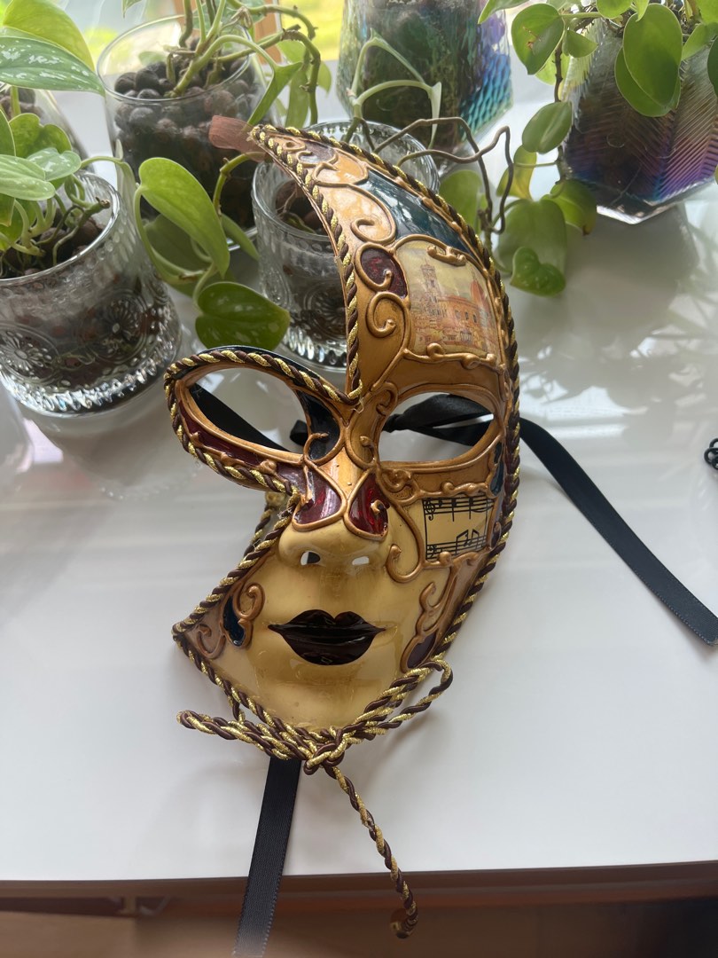 Venetian Masquerade Mask, Hobbies & Toys, Occasions & Party Supplies on ...