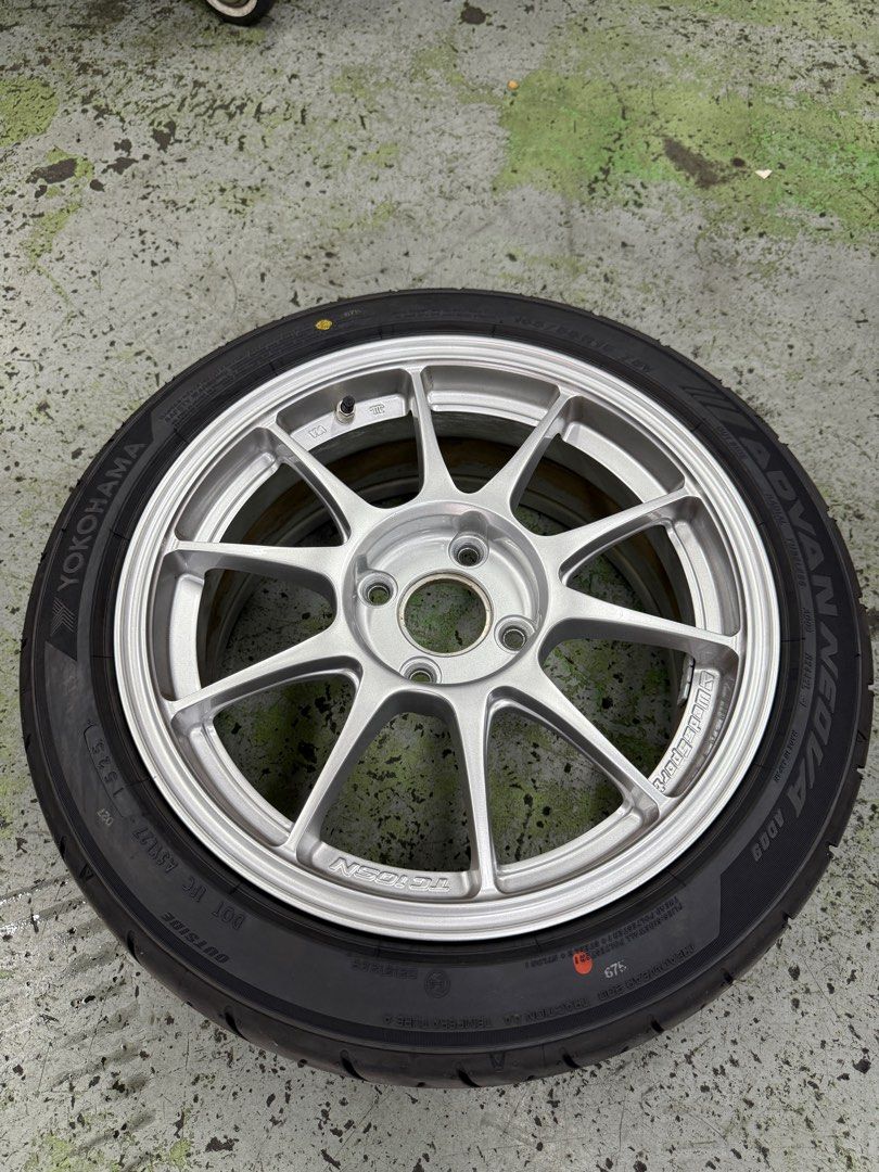 WedsSport TC105N 15 inch rims, Car Accessories, Tyres & Rims on Carousell