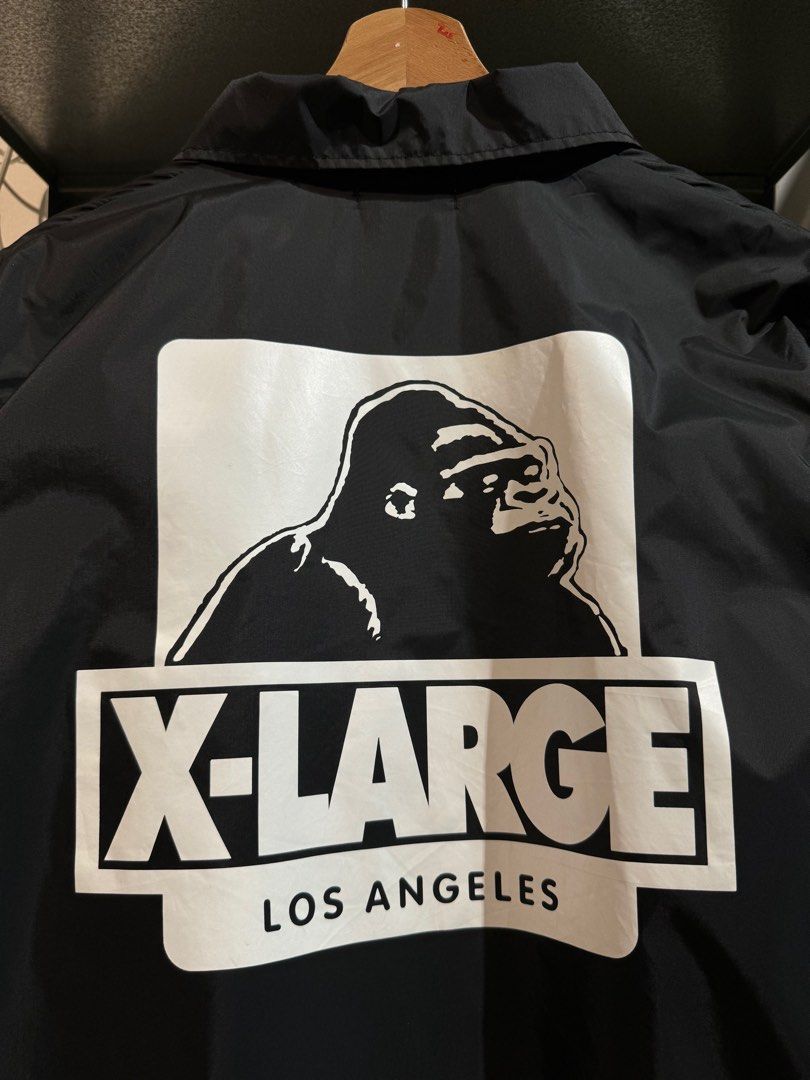 Xlarge Coach Jacket OG Logo Black, Men's Fashion, Tops & Sets, Formal ...