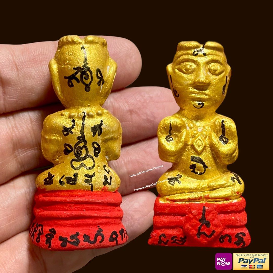 2567 Wat Sam Ngam, LP Tae LP Yaem Temple Kumantong Thai KMT Amulet ...