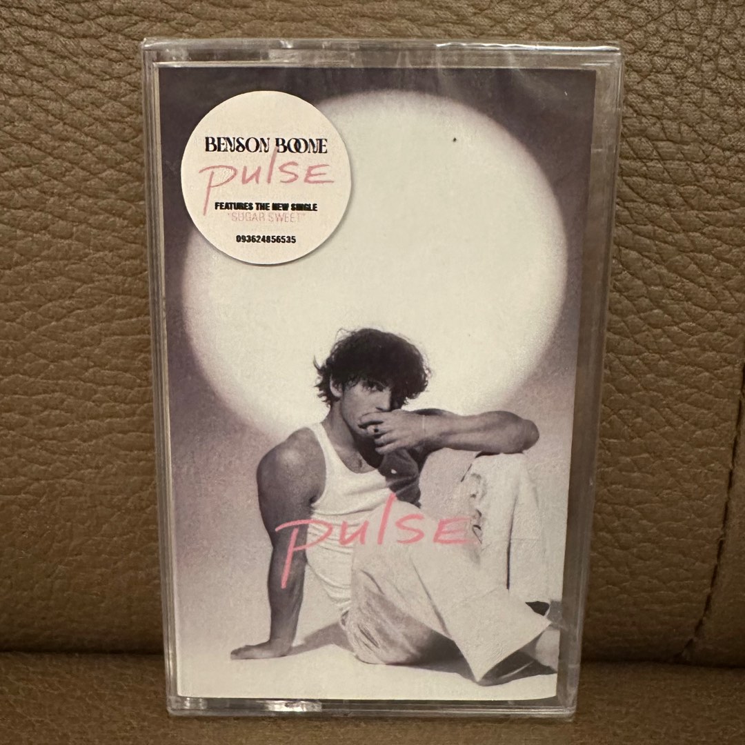(全新 Cassette) Benson Boone - Pulse | 錄音帶 卡式帶 Tape, 興趣及遊戲, 音樂、樂器 & 配件 ...