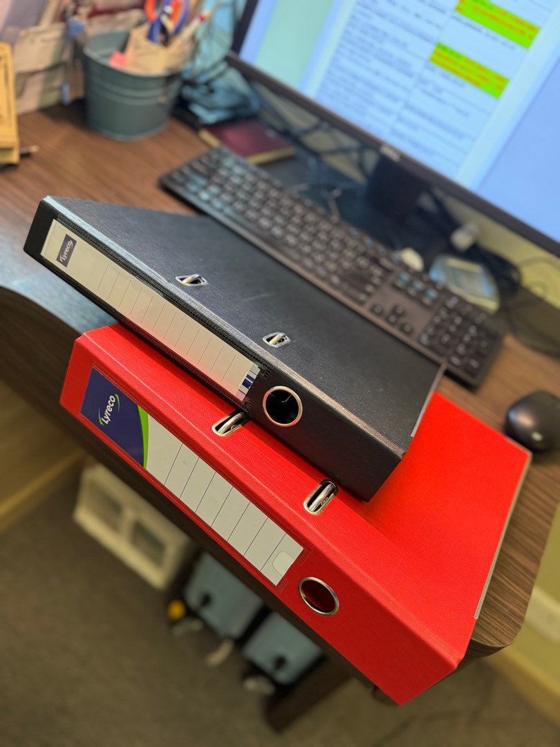 A4 F4 box files, 興趣及遊戲, 手作＆自家設計, 文具 - Carousell