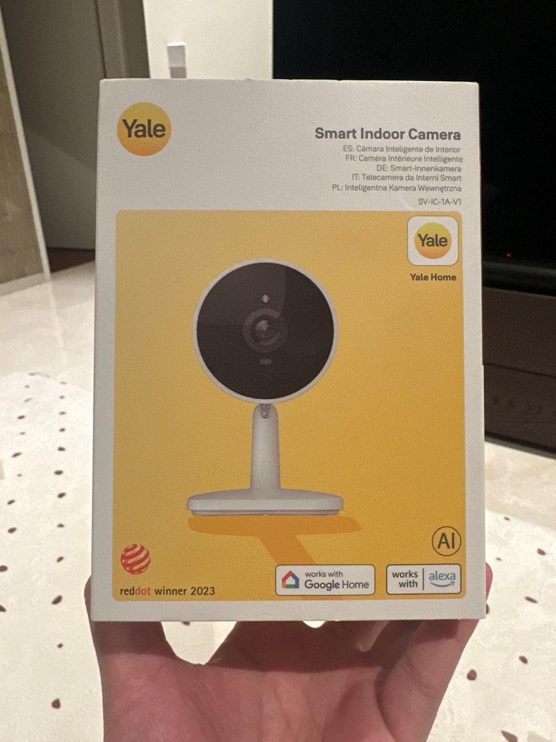 [BRAND NEW] Yale Smart Indoor Camera SV-IC-1A-V1, Furniture & Home ...