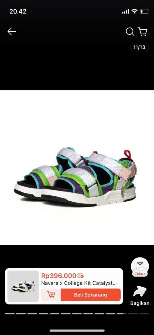 Buzz Sandal Navara, Fesyen Wanita, Sepatu di Carousell