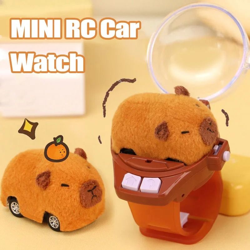 Capybara Rabbit Remote Control Car Watch Toys with Light 2.4G Mini ...