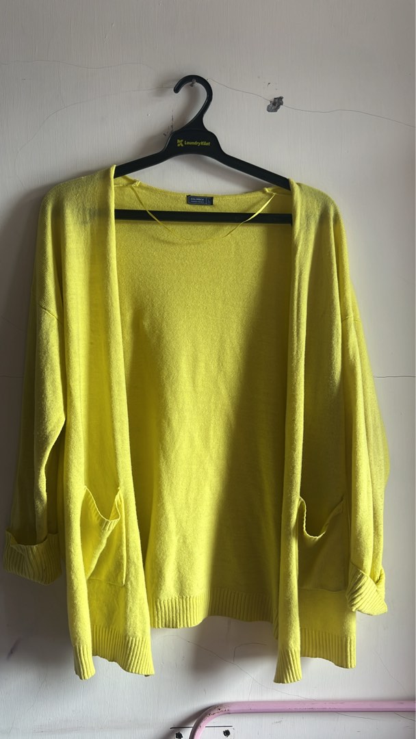 Cardigan Kuning Colorbox, Fesyen Wanita, Pakaian Wanita, Baju Luaran di ...