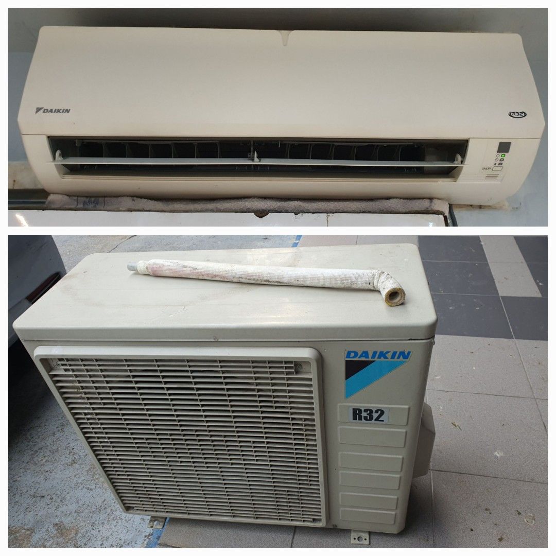 Daikin Air Cond 1.5Hp Wall Mounted (R32) Non Inverter with smart ...